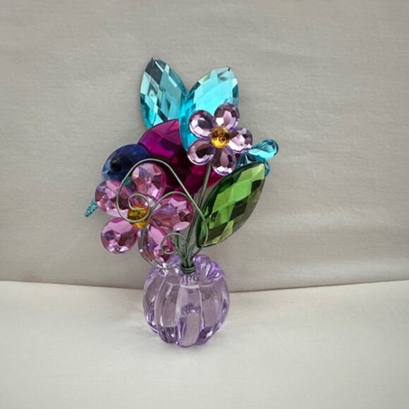 GANZ | Accents | Ganz Cystal Expressions Flower Bouquet | Poshmark